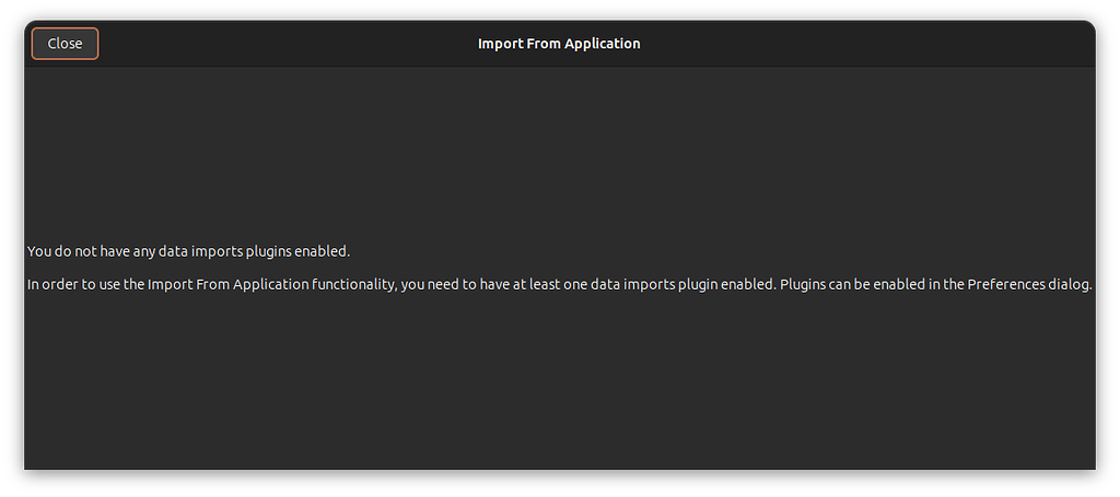 Can't Import From Application - Applications - GNOME Discourse Can't Import From Application - Applications - GNOME Discourse