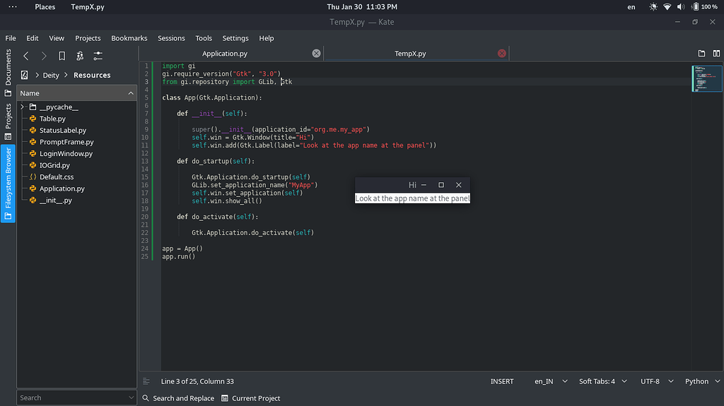 How to set an application's name? - Platform - GNOME Discourse