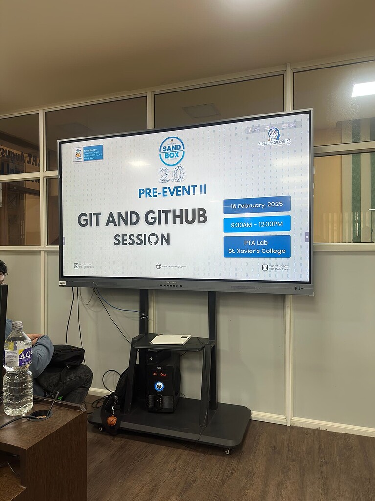 Git & GitHub Session : GNOME Nepal’s Session In SandBox Hackathon Event - Community - GNOME ...