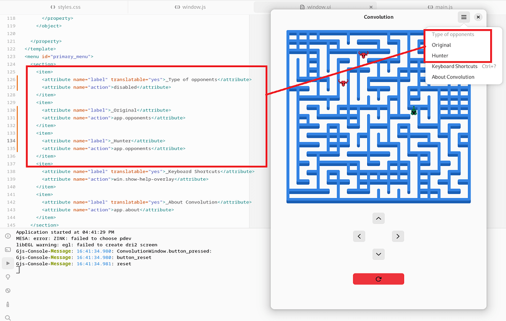 How to add radiobuttons in primary menu? - Language bindings - GNOME ...