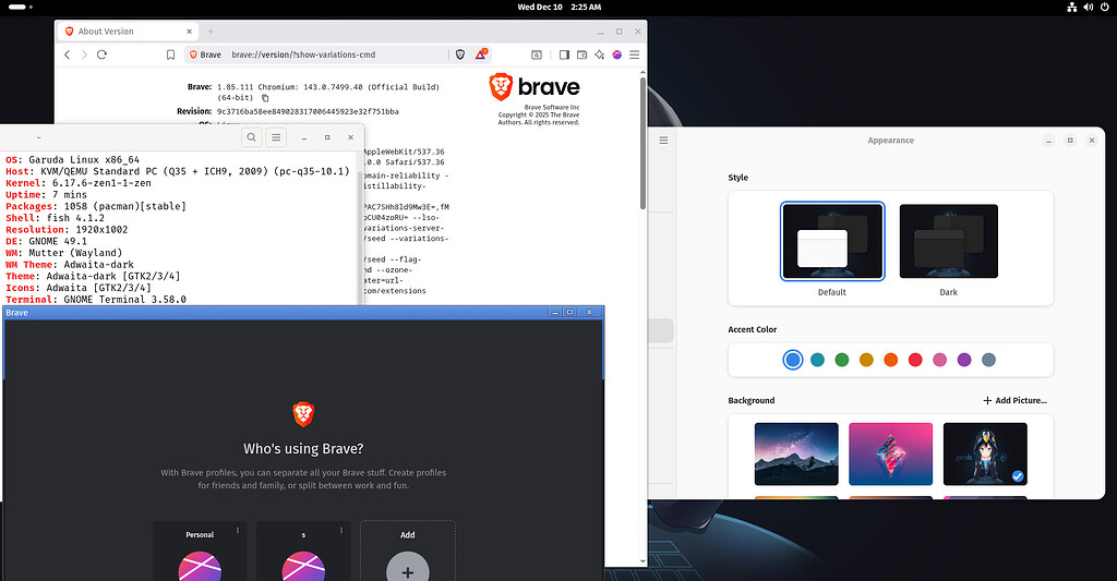 GNOME, Wayland, and Chromium-based browsers - Desktop - GNOME Discourse