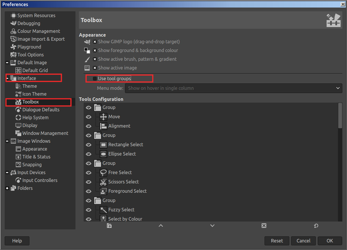 Revert to original toolbox display - Applications - GNOME Discourse