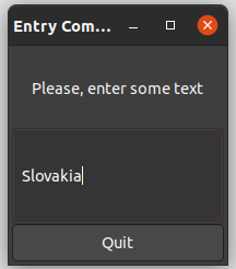 How to retrieve GTK::entry value - Platform - GNOME Discourse