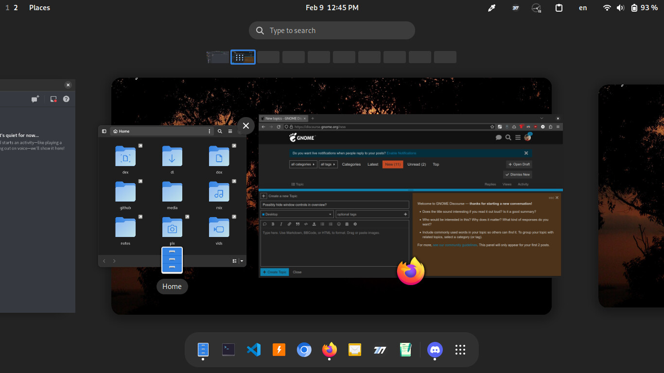 Possibly hide window controls in overview? - Desktop - GNOME Discourse
